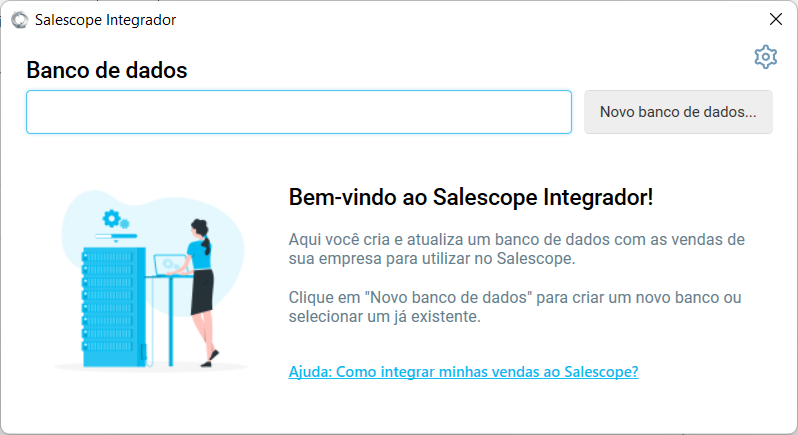 Validando o arquivo de dados - Salescope
