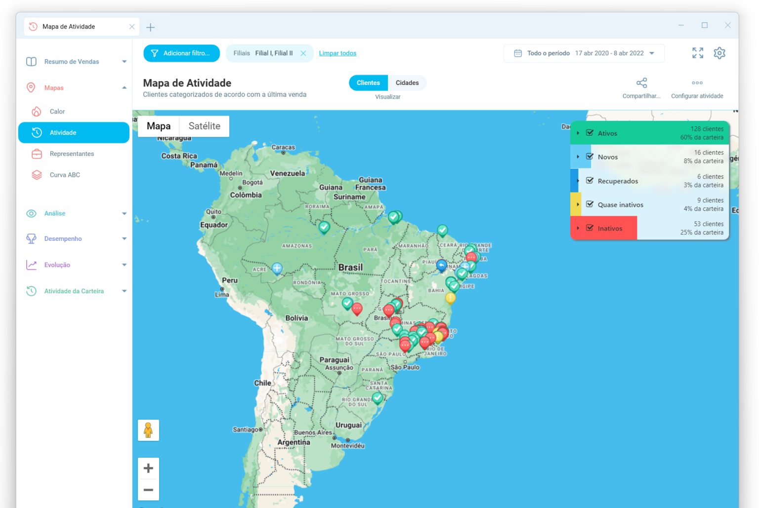 Como mapear clientes no Google Maps - Salescope