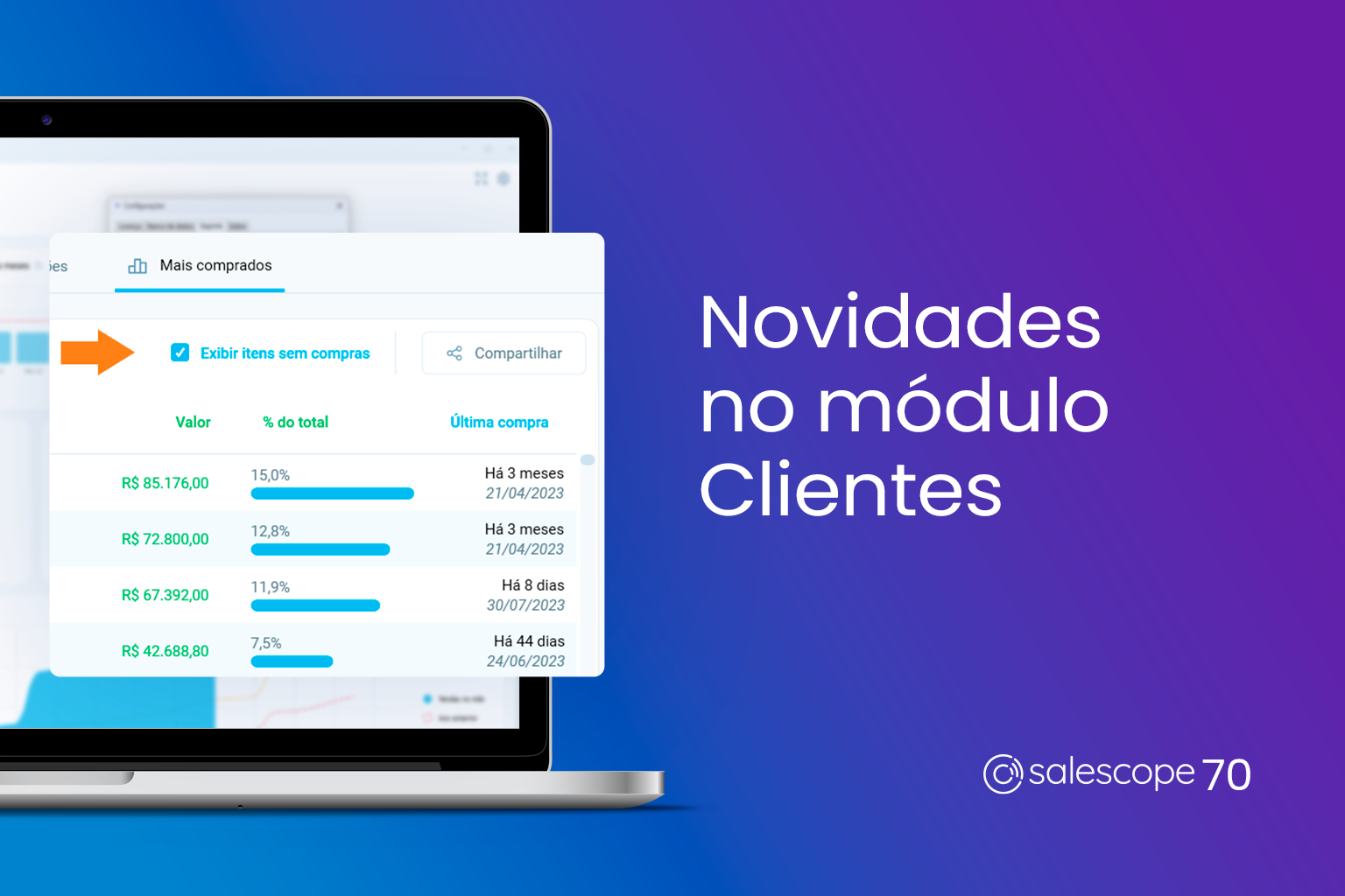 Novidades no módulo Clientes [Salescope 70] | Salescope